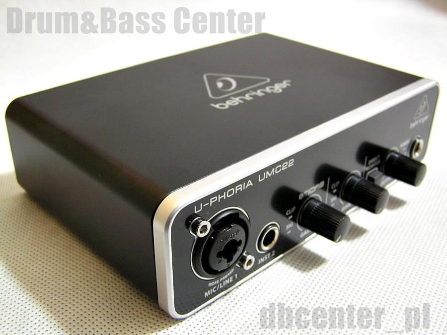 Behringer UMC22 - Interfejs Audio USB z Preampami MIDAS - dobry sklep ...